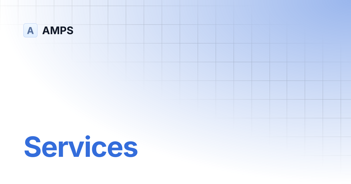 Services | AMPS